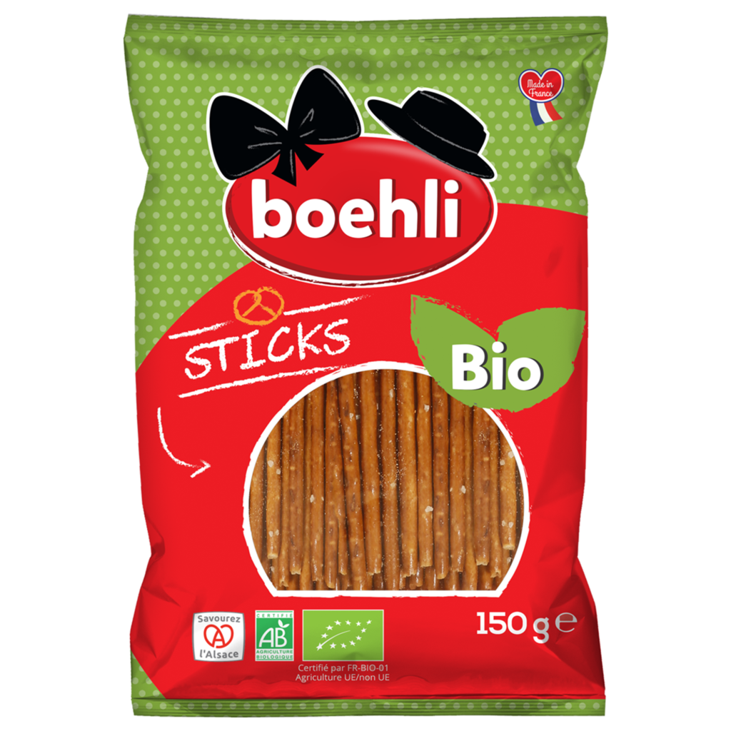 SACHET STICKS BIO 150G - Savourez le Grand Est