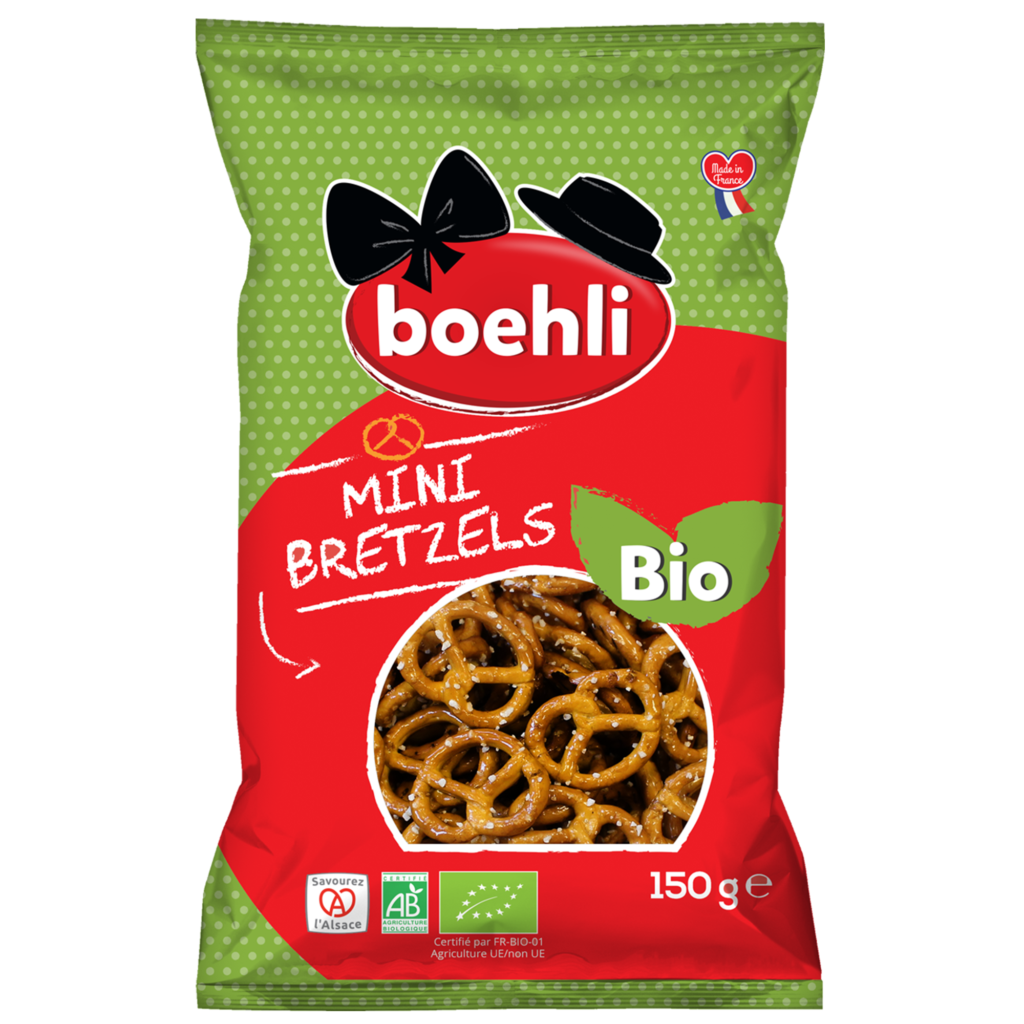 SACHET MINI BRETZELS BIO 150G - Savourez le Grand Est