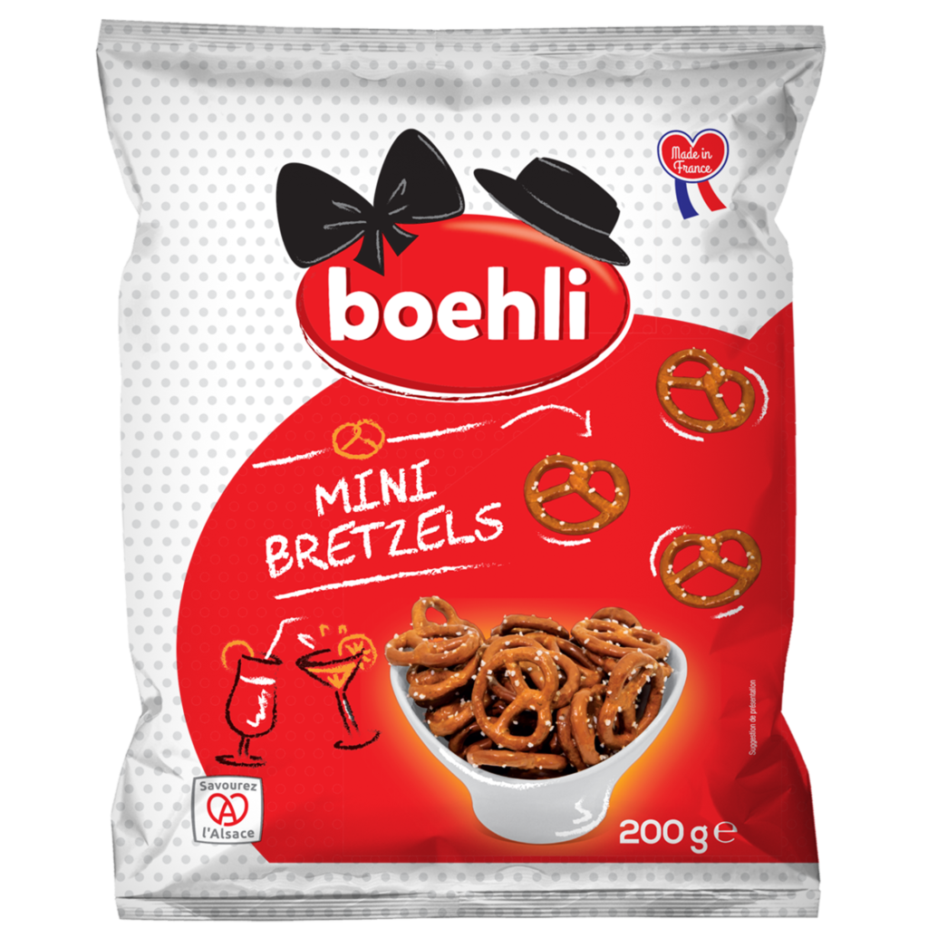 SACHET MINI BRETZELS 200G - Savourez le Grand Est
