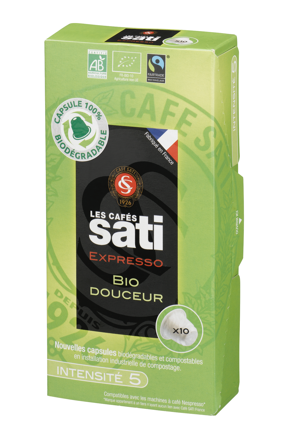 CAPSULES BIO PÉROU X10 - Savourez le Grand Est