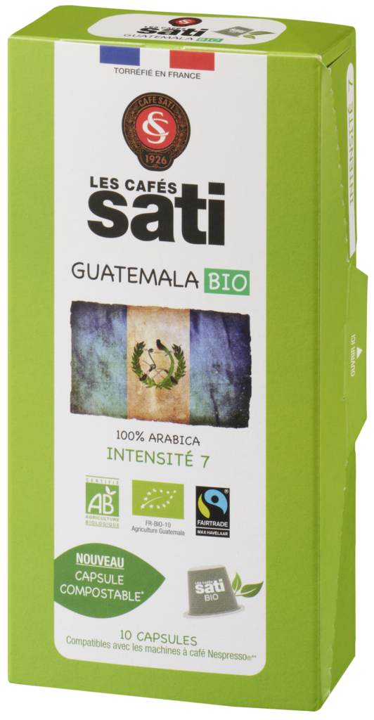 CAPSULES BIO GUATEMALA X10 - Savourez le Grand Est